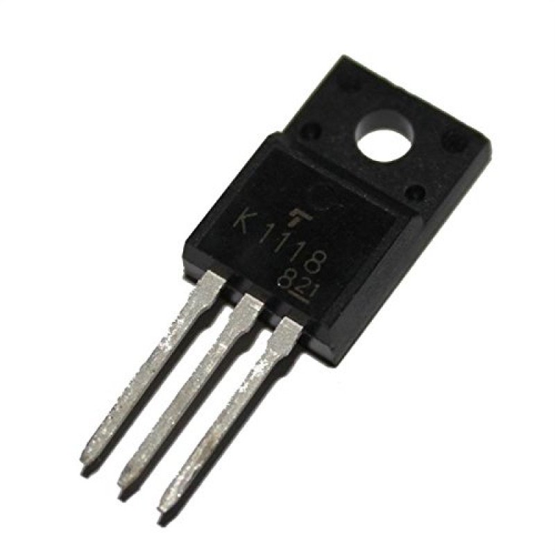 2SK1118 MOSFET - 600V 6A N-Channel Power MOSFET TO-220F Package - TEKTOWN