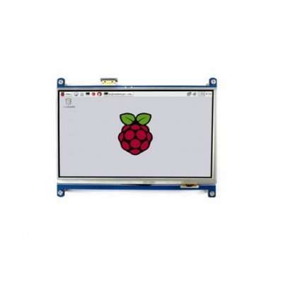 Waveshare 18 cm (7 Inch) Resistive HDMI LCD Display 1024x600 - TEKTOWN