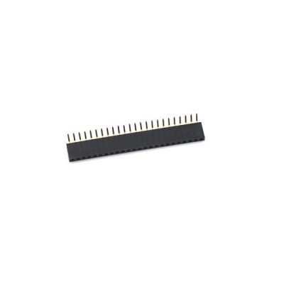 1x20 2.54mm Pitch (Right Angle) Female Header Berg Strip - TEKTOWN