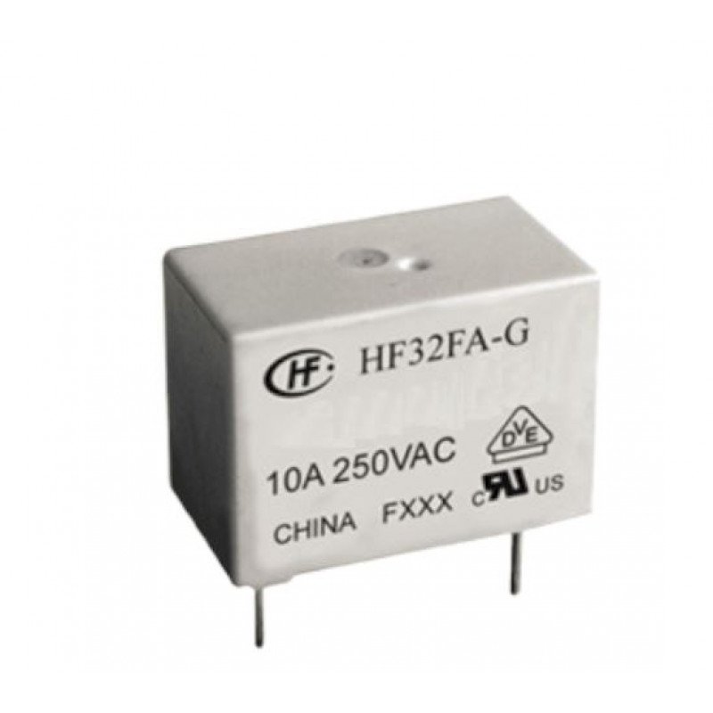 Hongfa 48V 10A DC HF32FA-G/048-HT 4 Pin SPST Miniature Power Relay ...