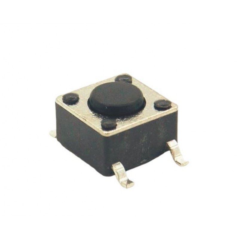6x6x5mm SMD 4 Pin Tactile Switch - 5 Pieces Pack - TEKTOWN