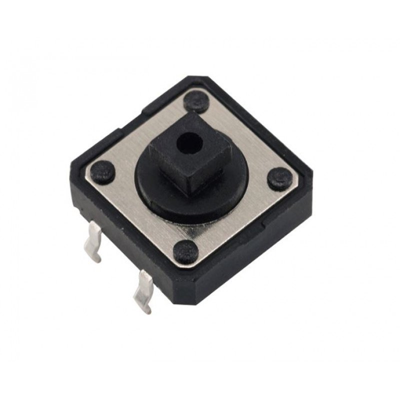 12x12x7.3mm Tactile 4 Pin Push Button Switch - 5 Pieces Pack - TEKTOWN