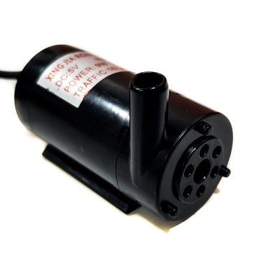 5V Noiseless 2.5L/Min Mini Submersible Pump with DC 5mm Female Jack ...