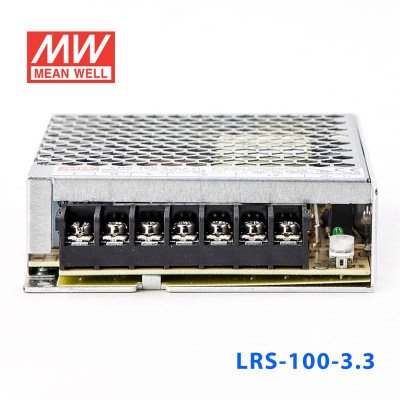 LRS-100-3.3 Mean Well SMPS - 3.3V 20A - 66W Metal Power Supply - TEKTOWN