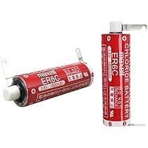 Maxell ER6C 3.6V 1800mAh Lithium Thionyl Chloride Battery with Lugs ...