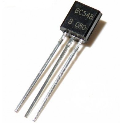 BC548 NPN General Purpose Transistor 30V 100mA TO-92 Package - 5 Pieces ...