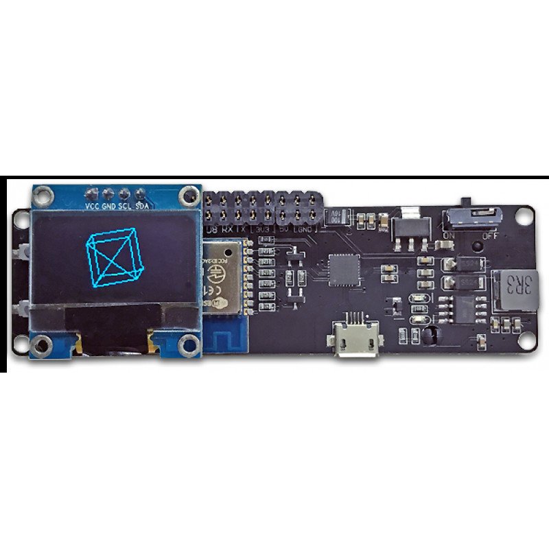 WeMos D1 ESP Wroom 02 Board ESP8266 Mini WiFi Nodemcu Module 18650 ...