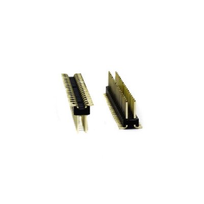 2x20 Pin 2.54mm Pitch Male Double Row SMT Header Berg Strip - TEKTOWN