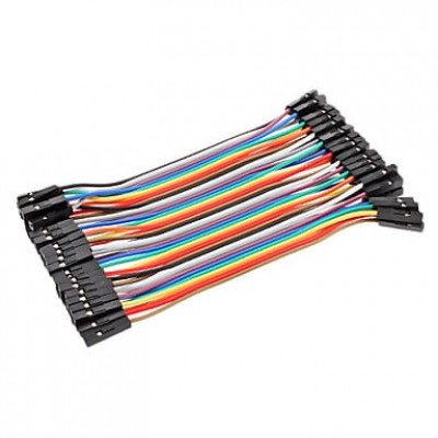 Female to Female DuPont Line 40 Pin 30cm - TEKTOWN