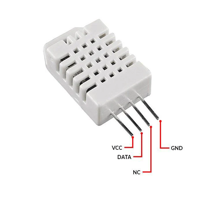 DHT22 Temperature Sensor ( Pack of 25) - TEKTOWN