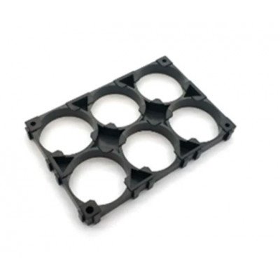 2 X 3 18650 Battery Holder with 18.5mm Bore Diameter - TEKTOWN