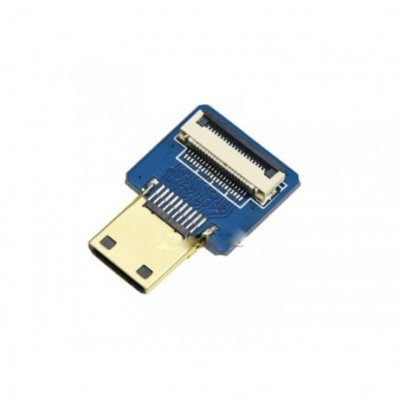 Waveshare DIY HDMI Cable: Straight Mini HDMI Plug Adapter - TEKTOWN