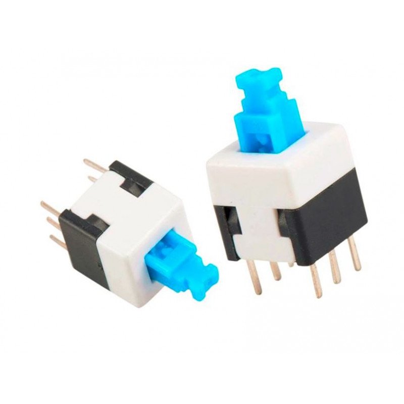 Push Switch -Self Locking Action - 6 Pin - TEKTOWN