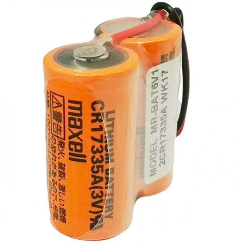 Maxell 6V 1650mAh -MR-BAT6V1 2CR17335A WK17 PLC Lithium Battery - TEKTOWN