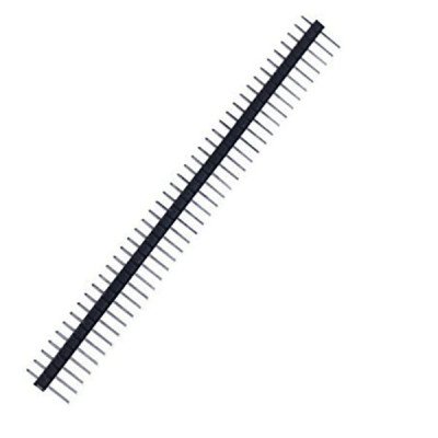 1x40 Pin 2.54mm Pitch Male Berg Strip - Break Away Header - Straight ...