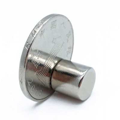 6mm x 6mm (6x6 mm) Neodymium Cylindrical Strong Magnet - TEKTOWN