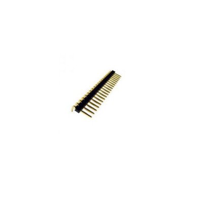 1x20 2.54mm Pitch (Right Angle) Male Header Berg Strip - TEKTOWN