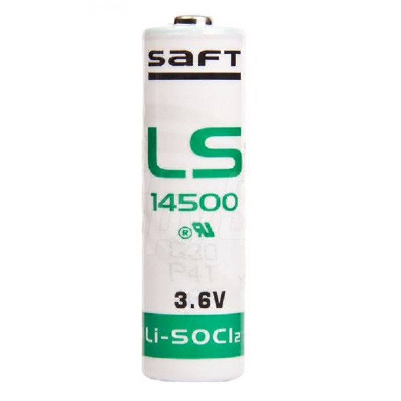SAFT LS-14500 3.6V 2600mAH AA Li-SOCL2 Battery - TEKTOWN