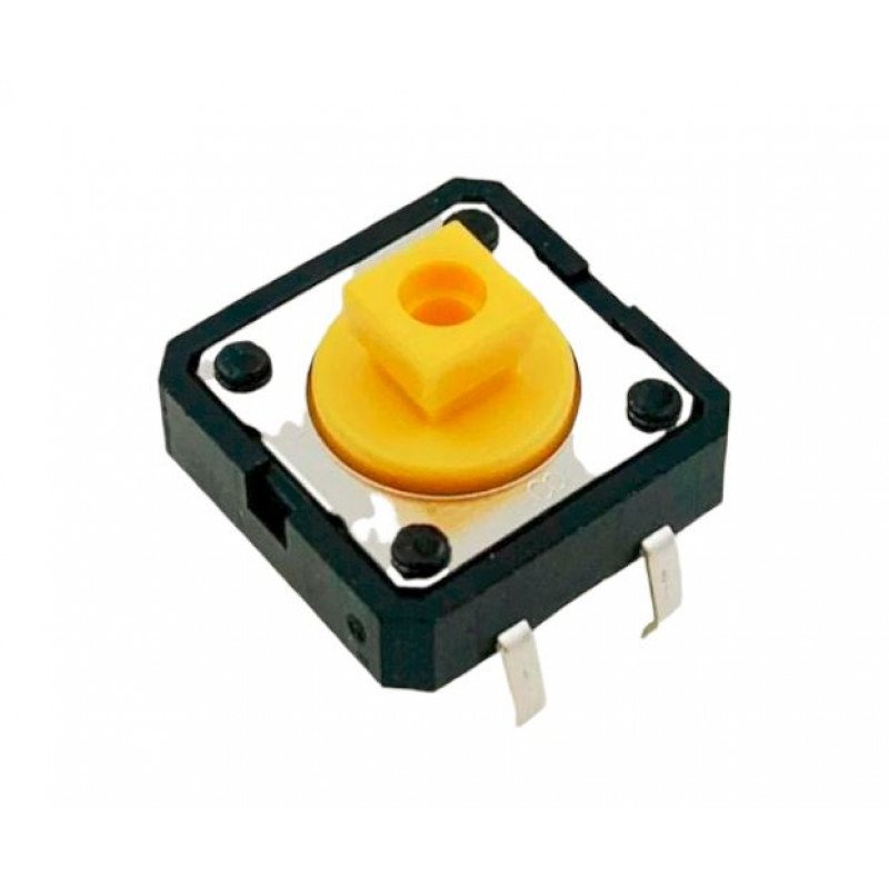 OMRON 12x12x7.3mm Tactile 4 Pin Push Button Switch - TEKTOWN